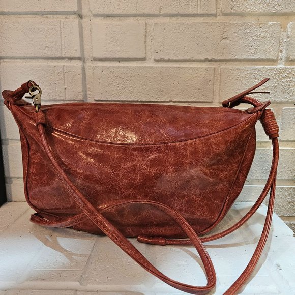 Anthropologie | Bags | Vintage Distressed Crescent Hobo Bag | Poshmark